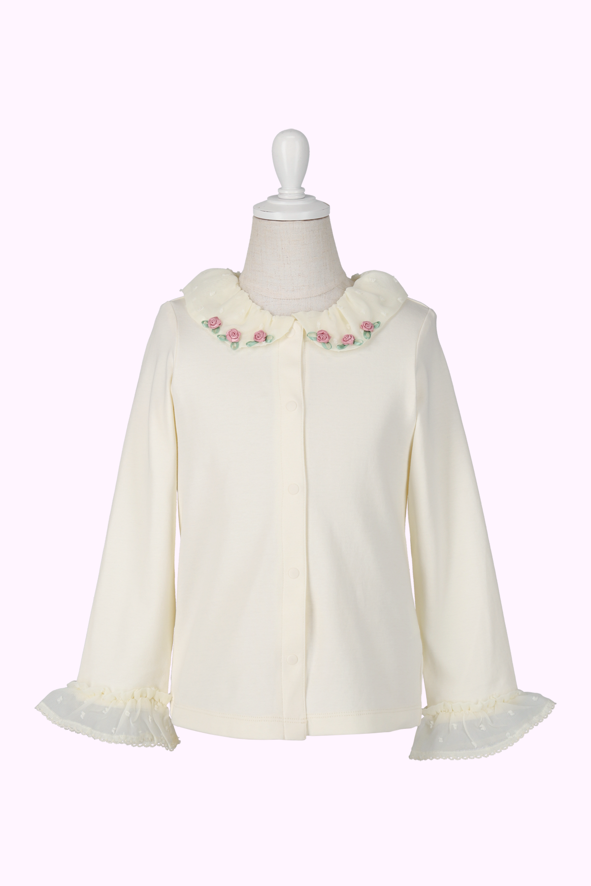 バラモチーフカットソーブラウス（Baby・80cm） – Shirley Temple Outlet Store